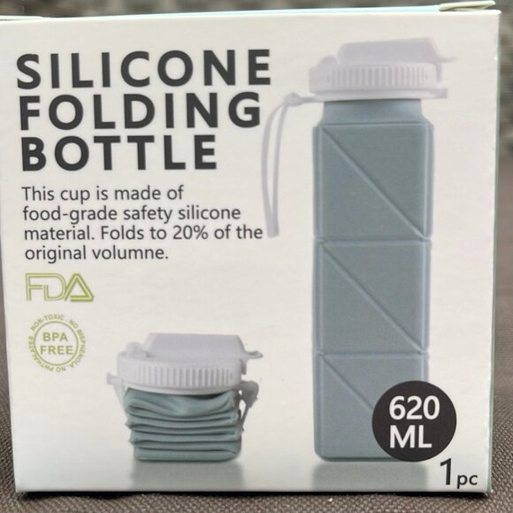 Dining | Nib Cilicon Collapsable Water Bottle 62 Ml | Poshmark